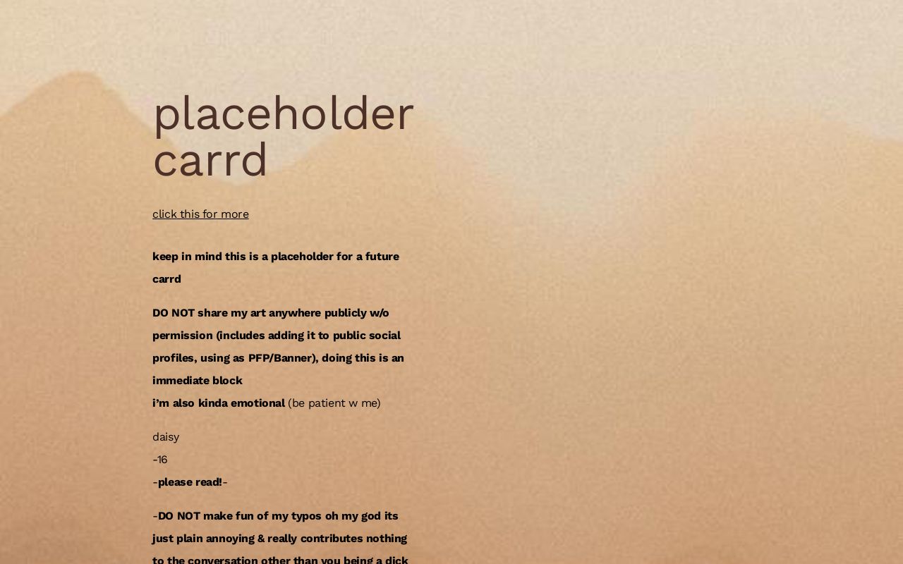 daisy3535placeholder